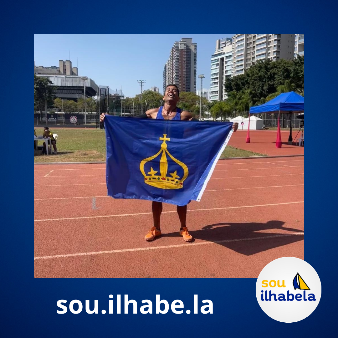 Ilhabela leva medalha de ouro no atletismo com Domingues - Sou.Ilhabe.La